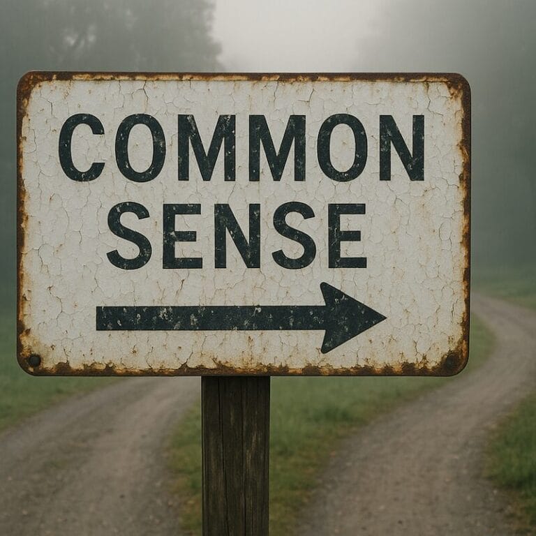 The Slow Death of Common Sense - Cameron's Blog
